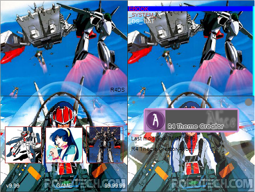 R4 Skin-- Robotech download (826.8KB) » NDS Skins R4/M3 Skins - FileTrip